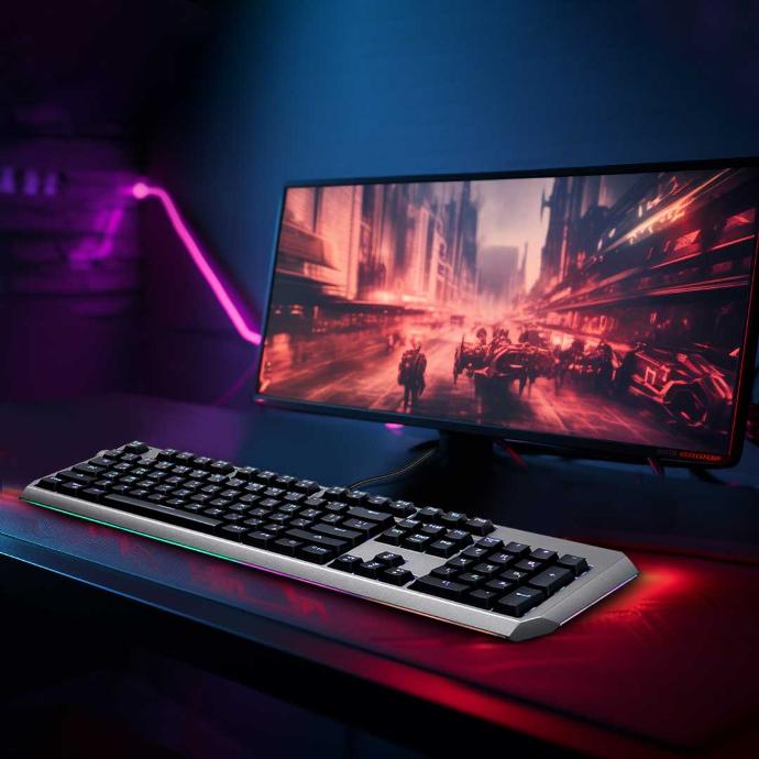 Porodo Mechanical Gaming Keyboard - Precision and Style