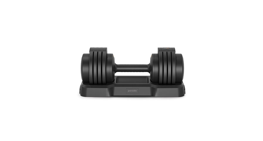 Porodo 55 LB Single Adjustable Smart Dumbbell