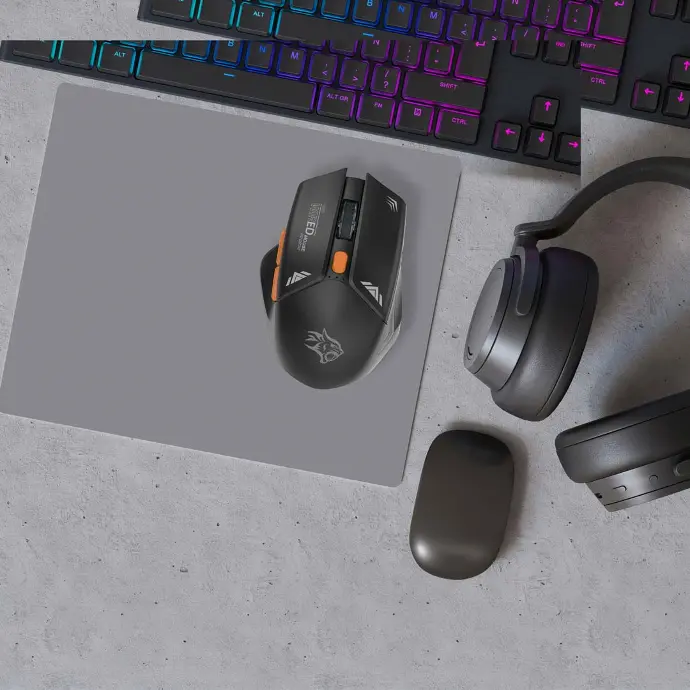 Porodo Gaming Wireless Mouse Gaming Design DPI 1600