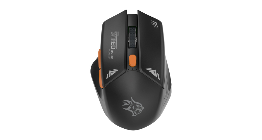 Porodo Gaming Wireless Mouse Gaming Design DPI 1600