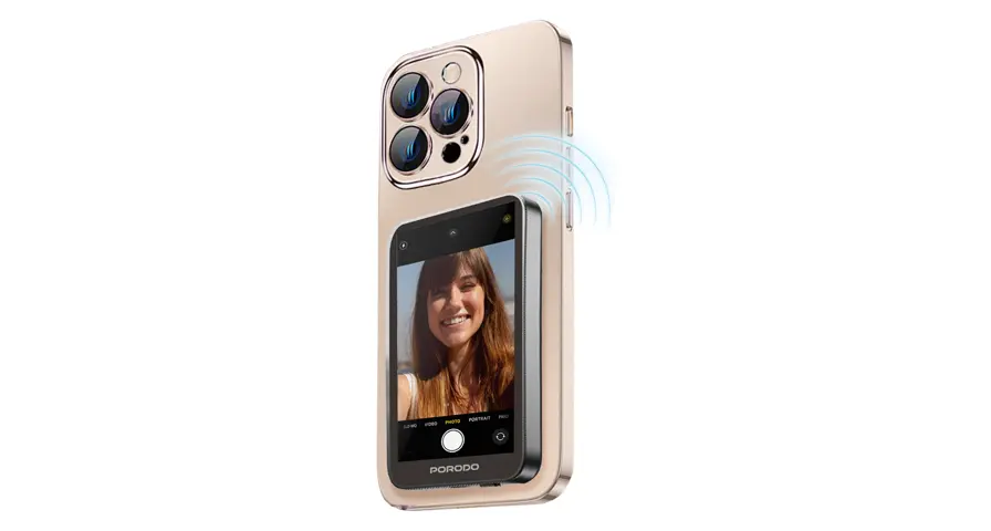 Porodo Lifestyle Selfie Screen Monitor Magnetic Mirroring Device