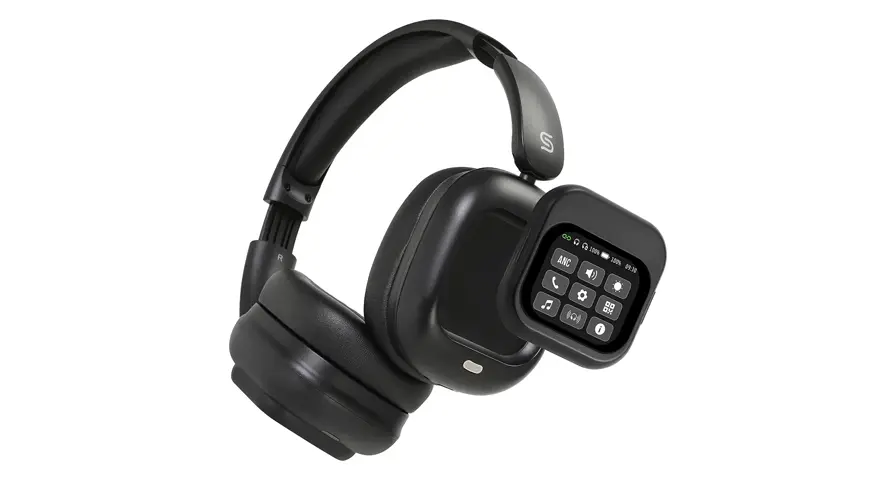 Porodo Soundtec Touchwave ANC Headphone With Detachable Touch Screen