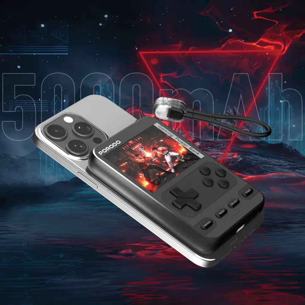 Porodo Arcadevolt 5000mAh MagSafe Power Bank - Black